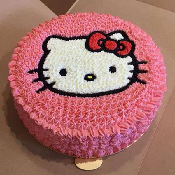 Kitty Theme Cake - Luv Flower & Cake