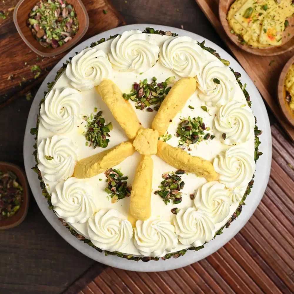 Rasmalai Cake - Luv Flower & Cake