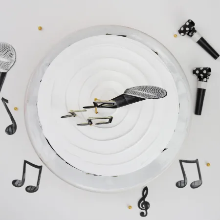 Music Theme Cake - Luv Flower & Cake